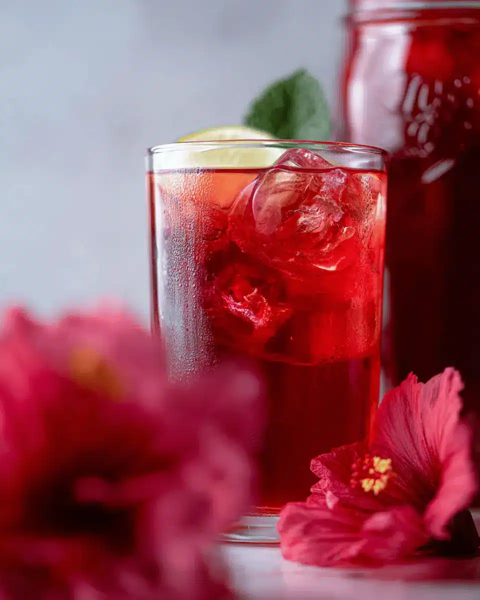 Hibiscus Iced Tea