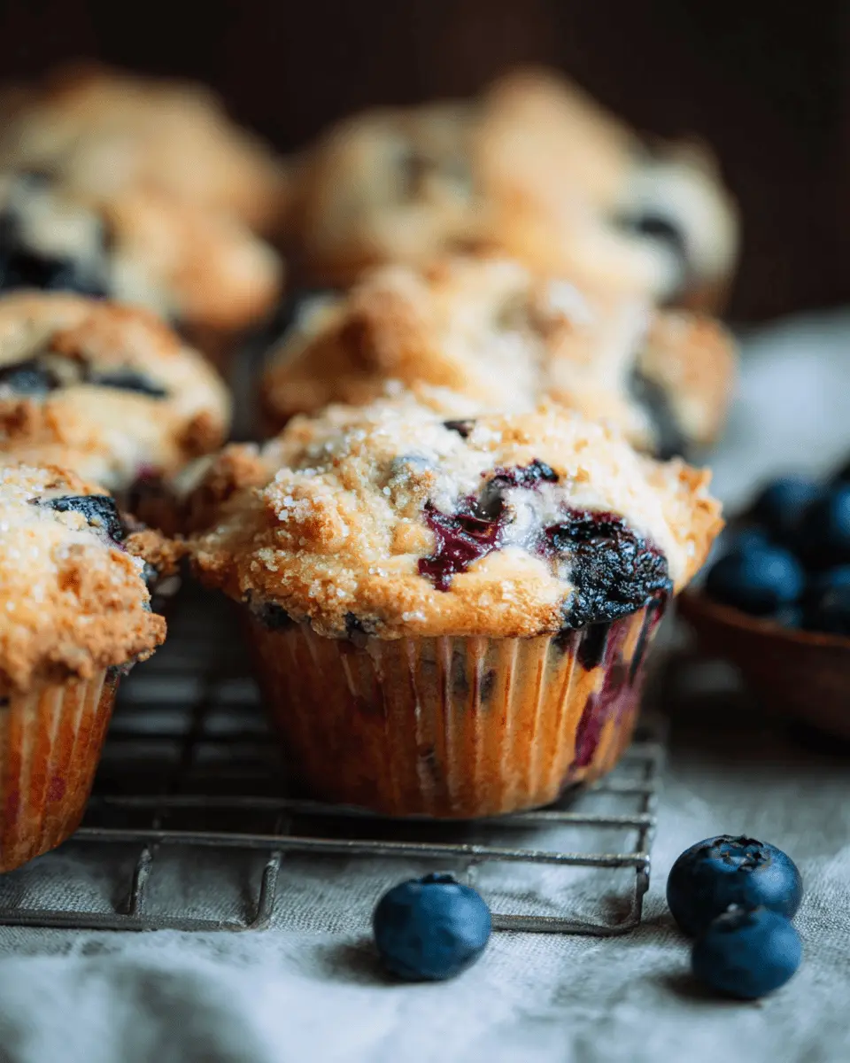 blueberry muffins