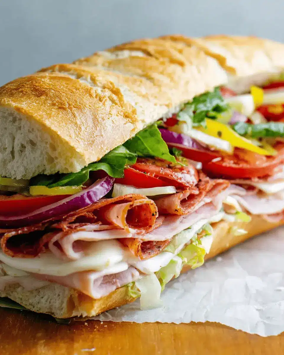 Italian Sub Sandwich