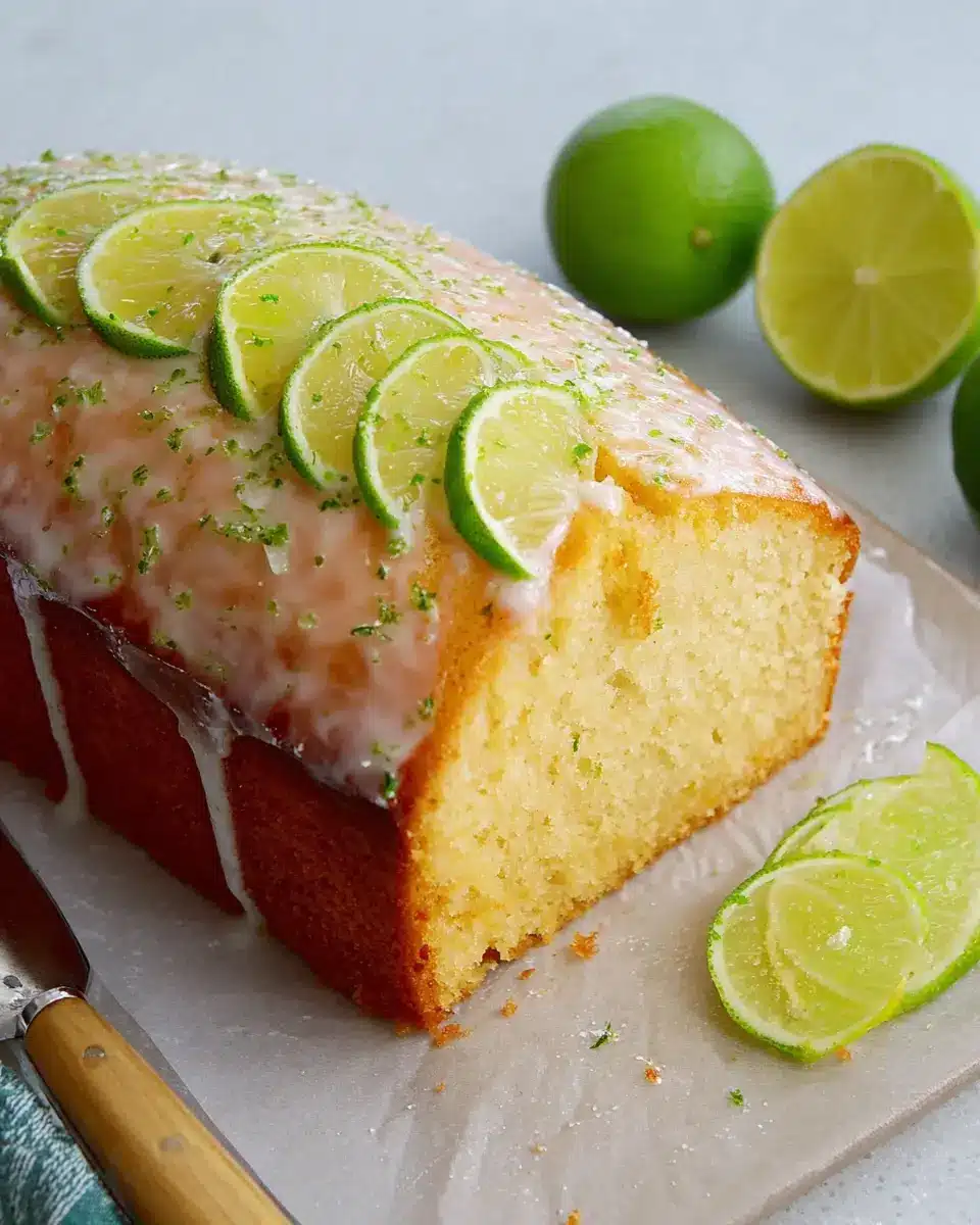 key lime pound cake